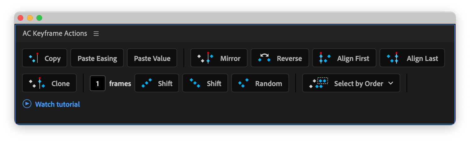 Keyframe Actions Mister Horse